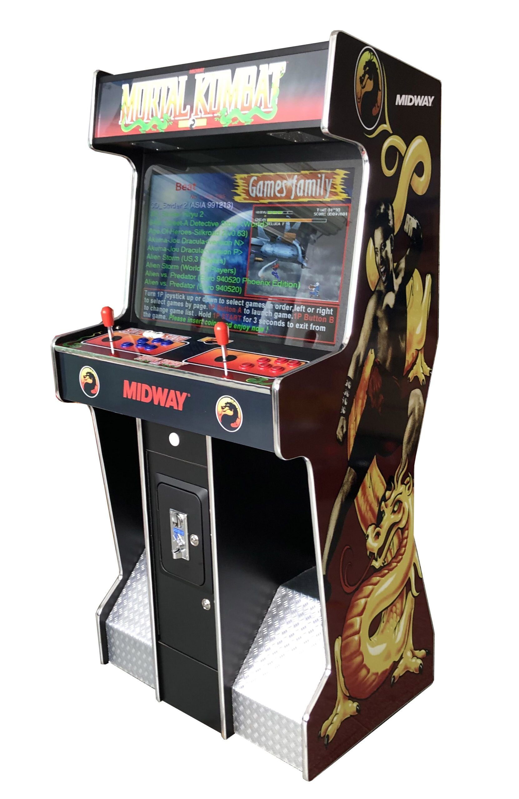 Mortal Kombat Arcade Machine 26” LCD screen 4500 Games – Arcade ...