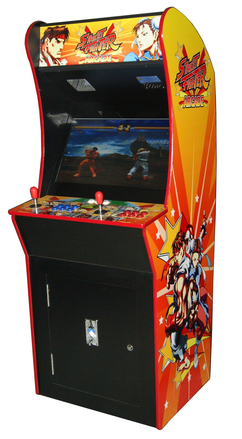 Street Fighter Arcade Machine 26” LCD screen 4500 Games – Arcade ...