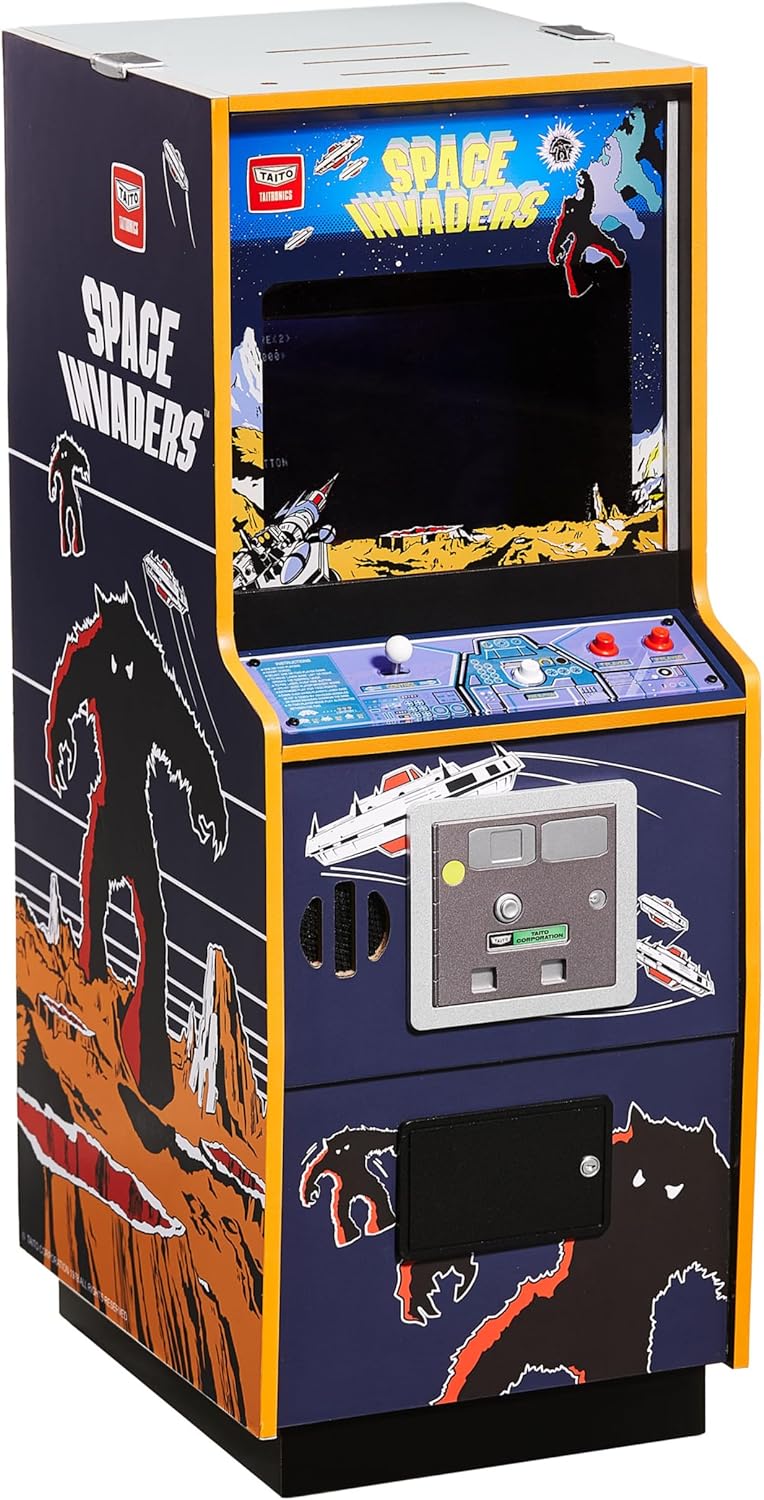 Quarter Arcades Official Space Invaders Part II 1/4 Sized Mini Arcade ...